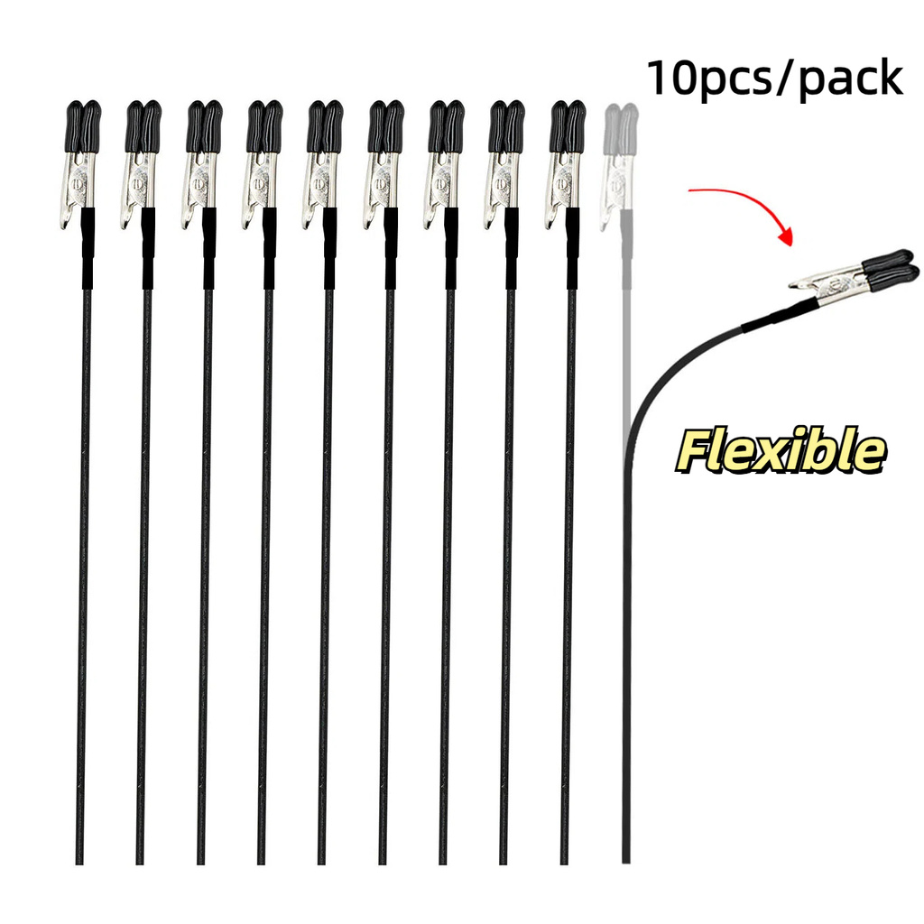 20pcs Bendable Metal Gunpla Model Painting Alligator Clip Stick with ...