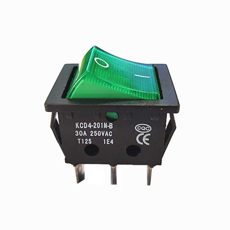 Rocker 10pcs 30A 25X31mm Push Button Toggle Switch 2slides 6pin with ...