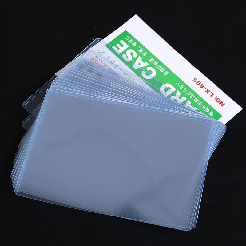 A3/A4/A5/A6 Transparent Hard Card Holder Card Case ID Makapal Id Holder ...
