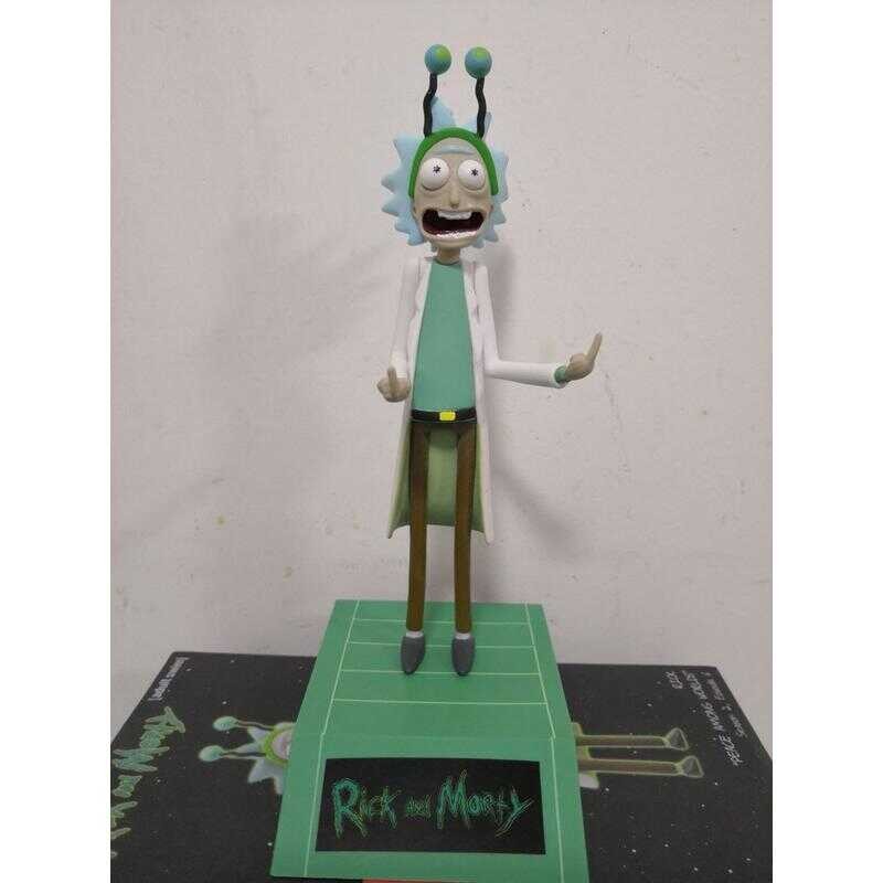 Domestic Rick And Morty Peace Among Worlds Middle Finger Figurine ...