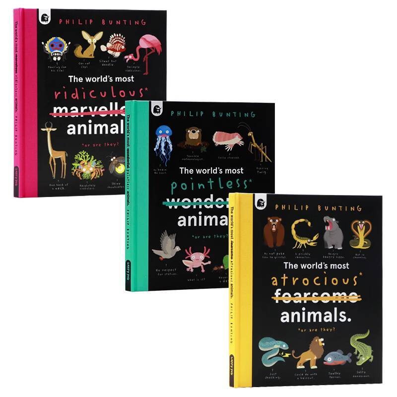 Philip Bunting Children's Science Picture Book Animal Encyclopedia 3 ...