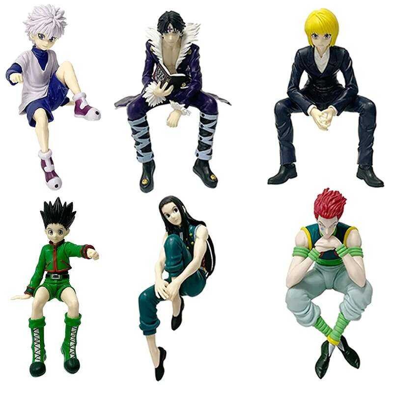 Hunter X Hunter Figures Gon, Killua, Chrollo, Kurapika, Hisoka, Eroll ...