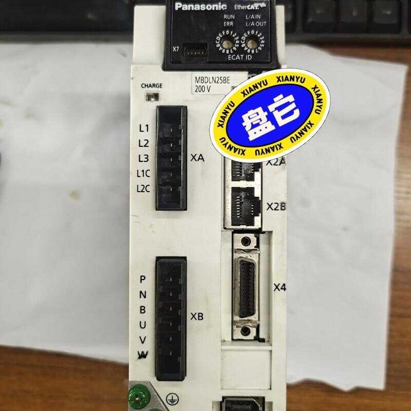 The condition of disassembled servo driver model MBDLN25BE is as shown ...
