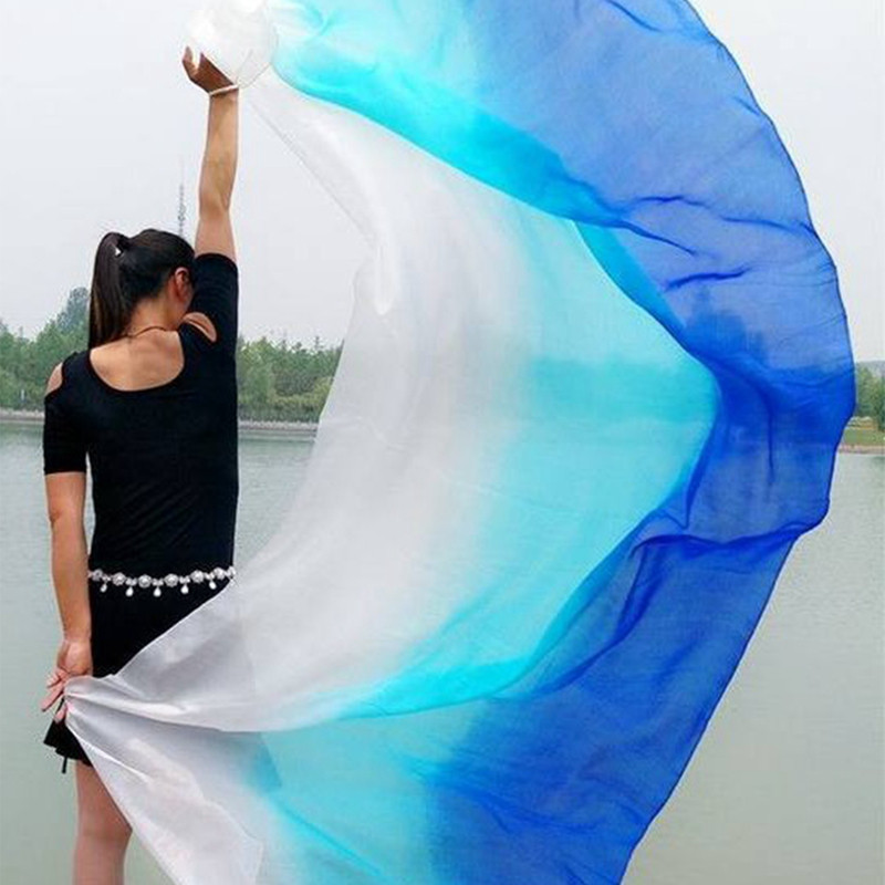Style 7-Color Ombre Belly Dance Handkerchief – Lightweight All Age ...