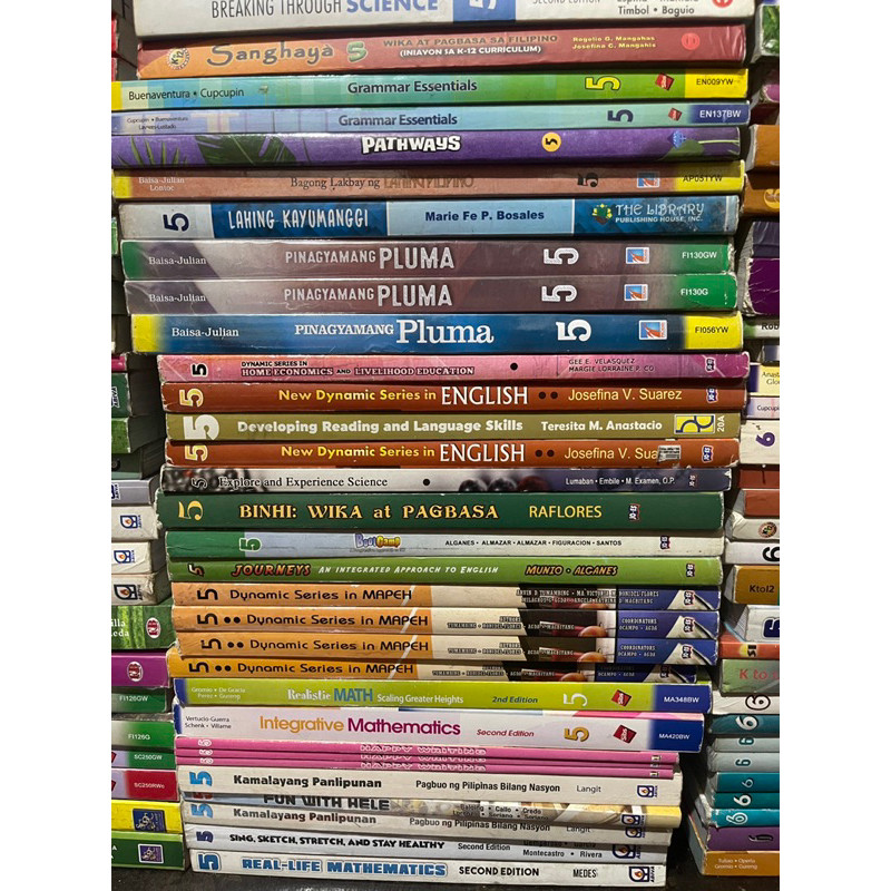 Grade 5 k12 books Math,Science,English,Ap,Mapeh,Filipino | Shopee ...
