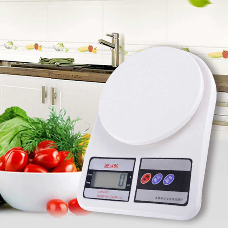 Electronic Kitchen Scale Sf-400 Digital Weighing Scale 5Kg 4675 ...