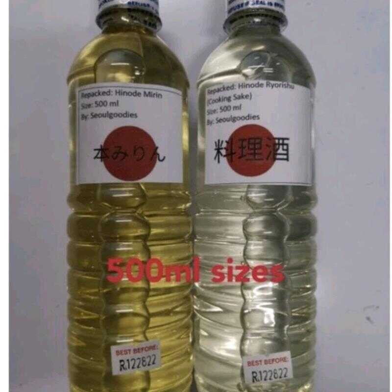 Mirin and Sake by Hinode / Japanese Cooking Sweet Sauce Flavor (250ml ...