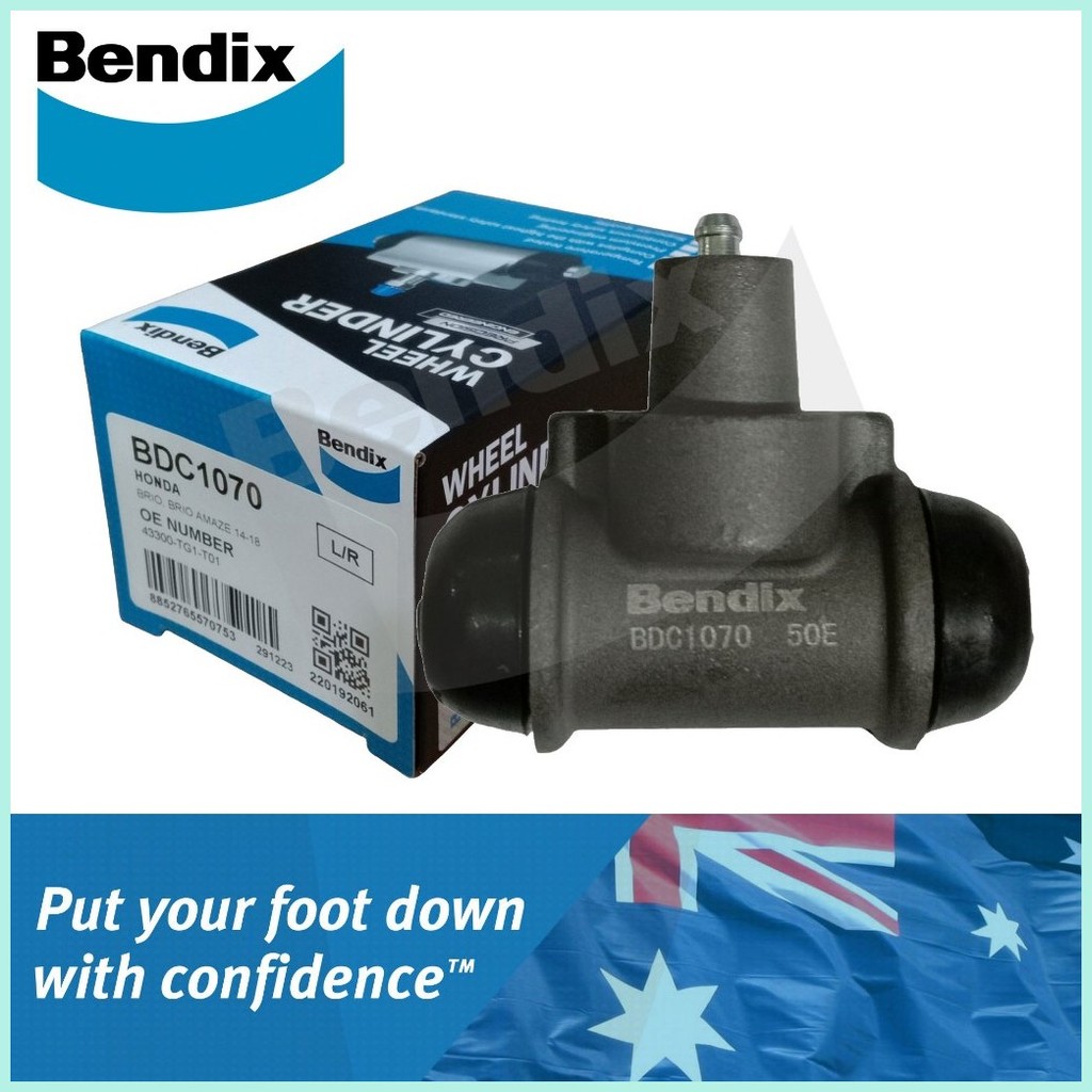 Bendix Wheel Cylinder BDC1070 Left/Right Honda Brio, Amaze 2014-2023 ...
