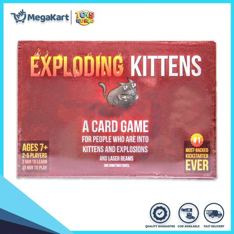 Official Exploding Kitten Card Game Version 258 F48 | Shopee Philippines