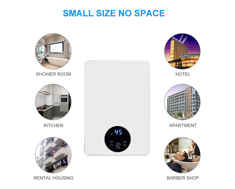 IUGA Instant Water Heater Shower Electric Heater Shower Inverter for ...