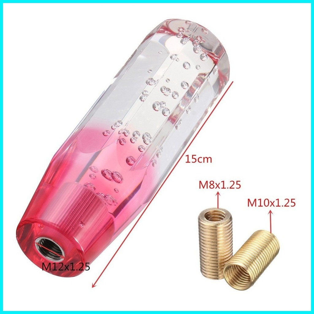 Crystal Style Car Gear Shift Knob Shifter Manual Shifting Head ...
