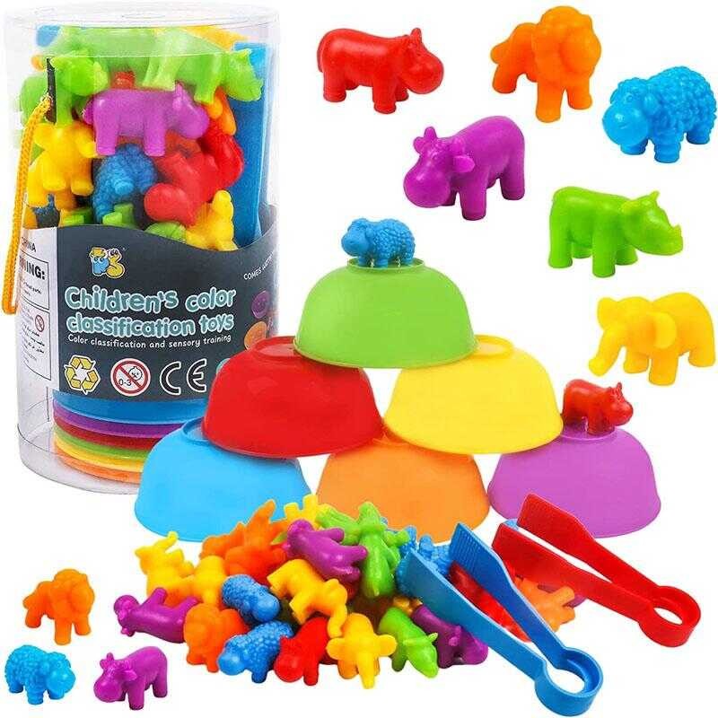 Classification Toys Color Sorting Counting For Kids Preschool Math ...