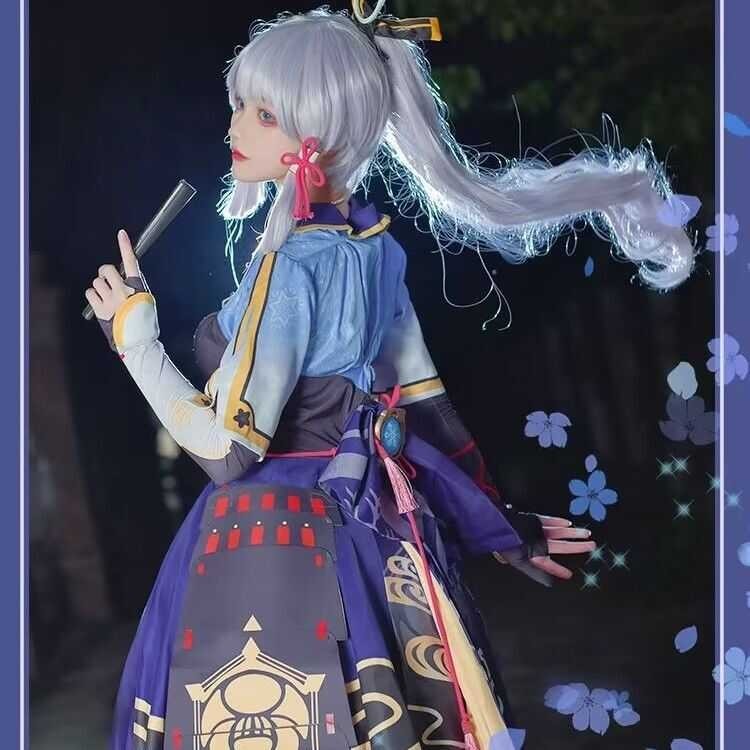 943 Cos Genshin Impact Kamisato Ayaka Cosplay 'S Daowicheng Egret ...