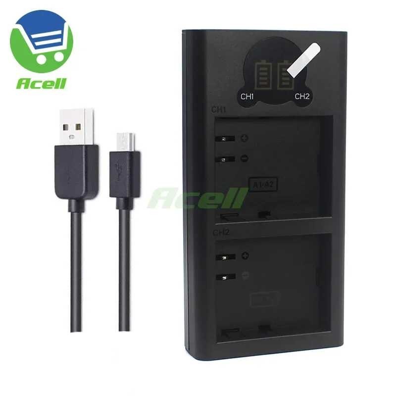A-1B A-1C A-1 A-2 LCD Dual Battery Charger Para Sa Go / Arlo Pro 2 Wire ...