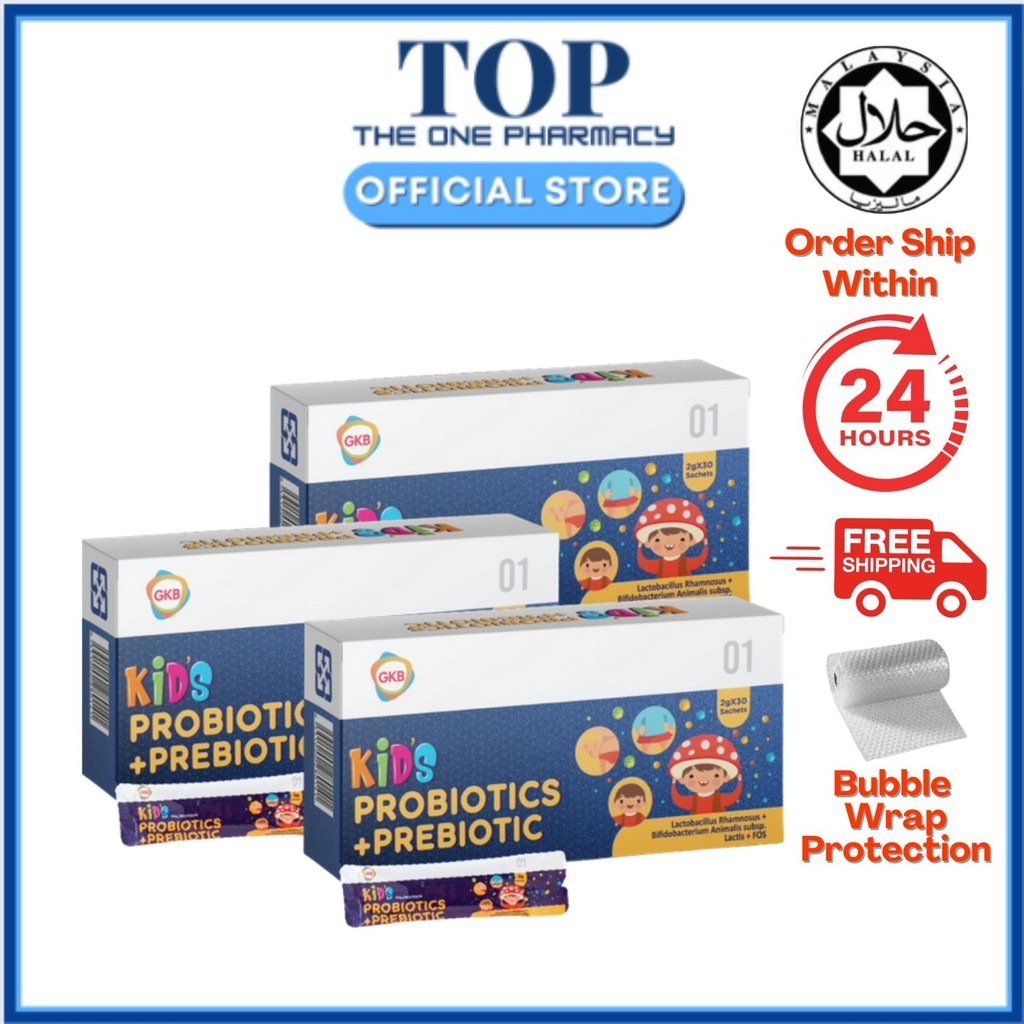 [1 BOX] GKB Kids Probiotic+Prebiotic 2g x 30s | Shopee Philippines