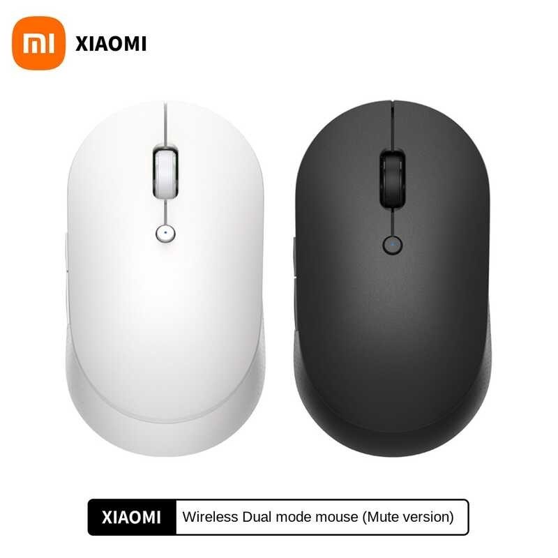 Mijia Xiaomi Dual-Mode Silent Ergonomic Bluetooth USB Side Buttons ...
