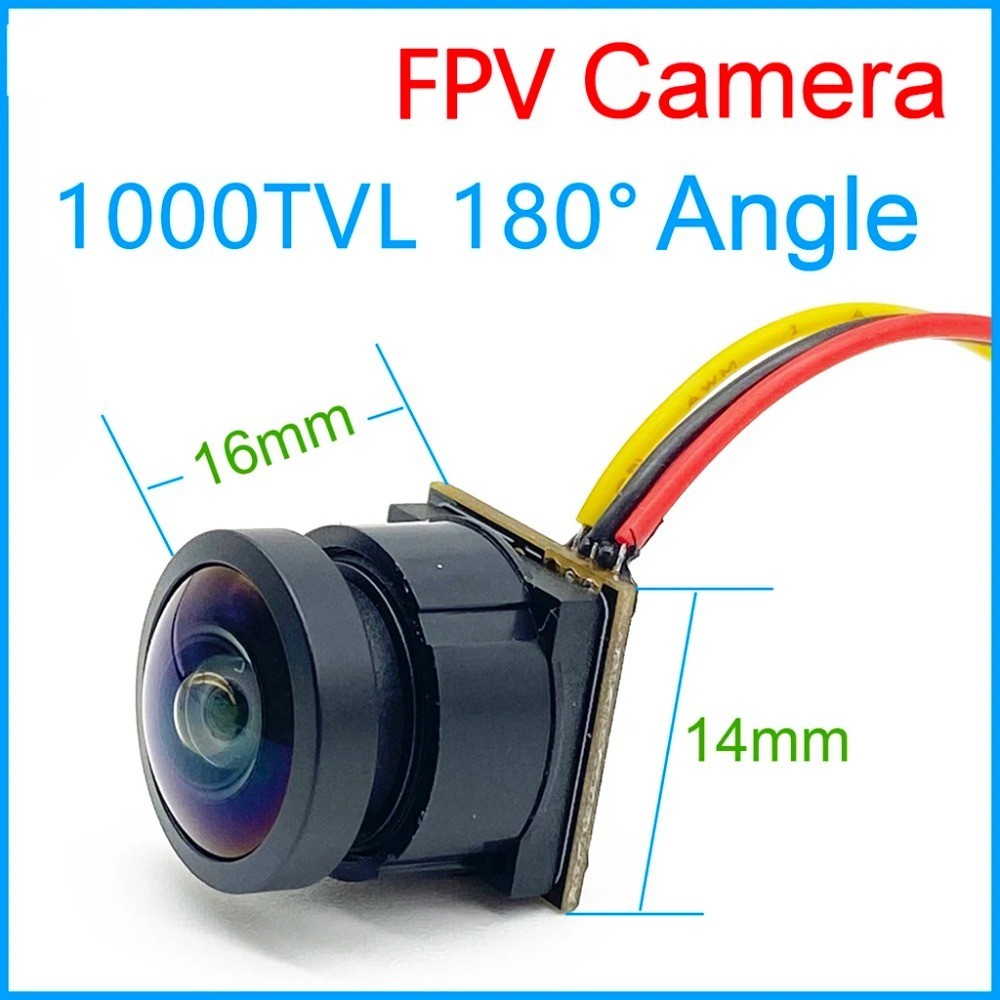 FPV Mini Digital Video Camera 12000TVL / 1000TVL 1000 Lines 2.8mm Lens ...