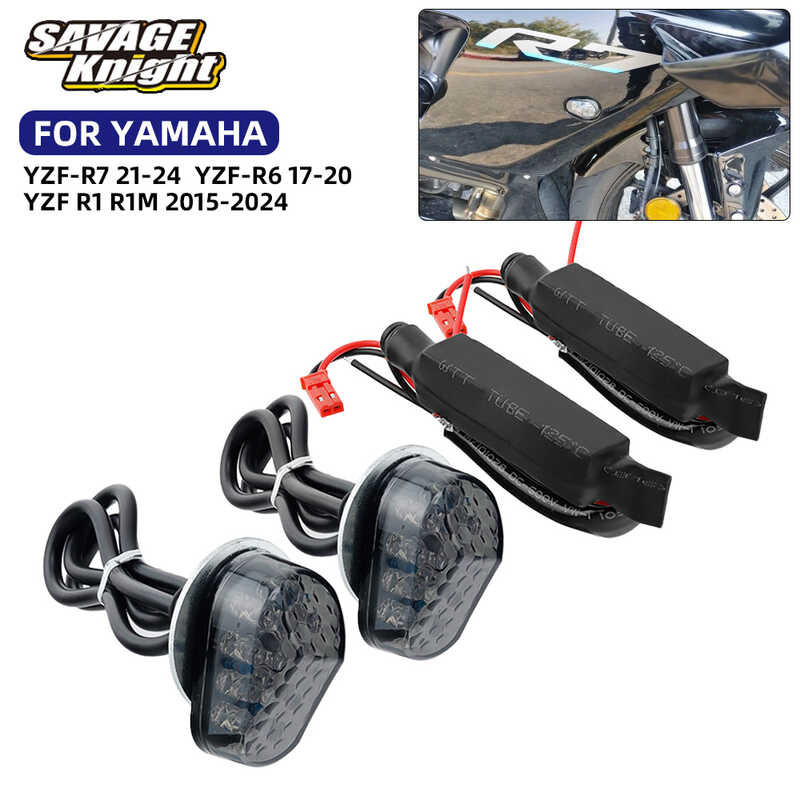 Mini LED Turn Signal Light For YAMAHA YZF R7 R6 R1 R1M 2015-2024 ...