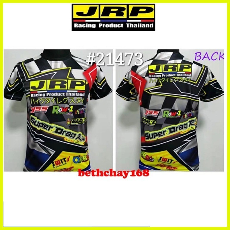 JRP T-Shirts Shirt Tshirt Full Sublimation Racing Product Thailand Dri ...