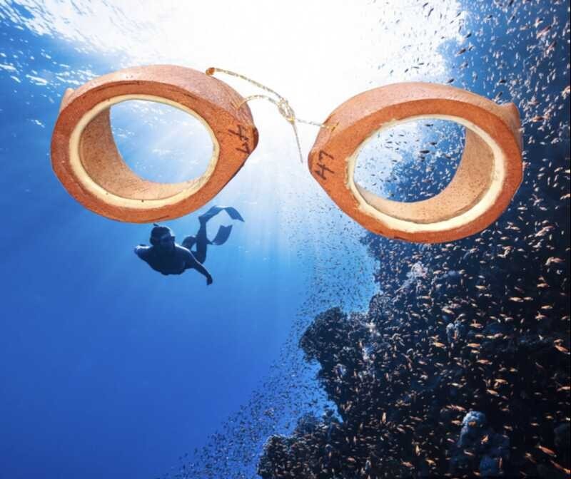 Dagat, Antipara Pang Native wooden swimming glasses | Shopee Philippines