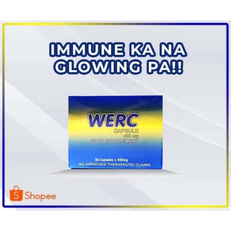WERC CAPSULE BEAUTY VITAMINS (30 caps) | Shopee Philippines