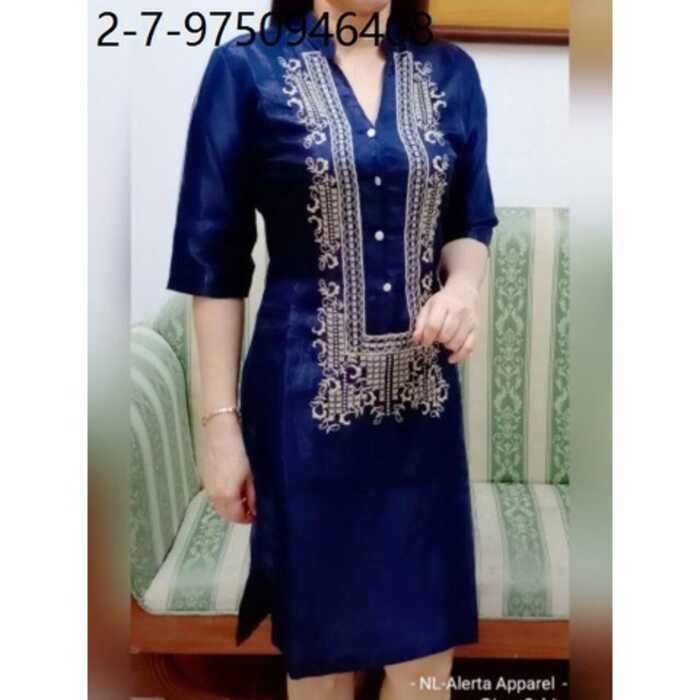 COD Filipina MODERN FILIPINIANA LADY BARONG Damit | Shopee Philippines