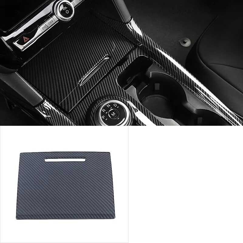 ⊙ Carbon Fiber Stainless Steel Car Center Control Cigarette Lighter ...