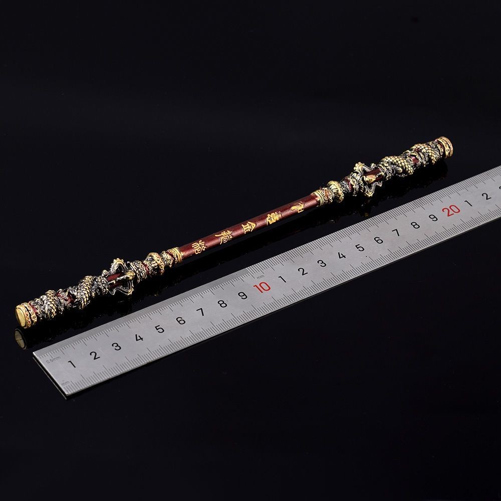 Black Myth Wukong Legend Ruyi Golden Cudgel Weapon Model 22cm Metal Weapon Stick Toy Ornament ...