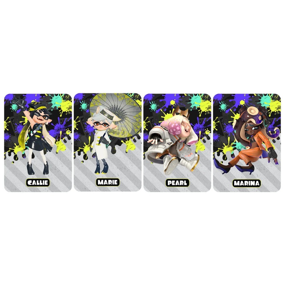 New 27Pcs Splatoon 3 Callie Marie Pearl Marina card Amxxbo NFC Linkage ...