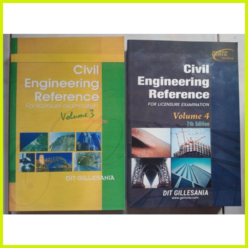 CIVIL ENGINEERING REFERENCE Vol.3& CIVIL ENGINEERING REFERENCE Vol.4 ...