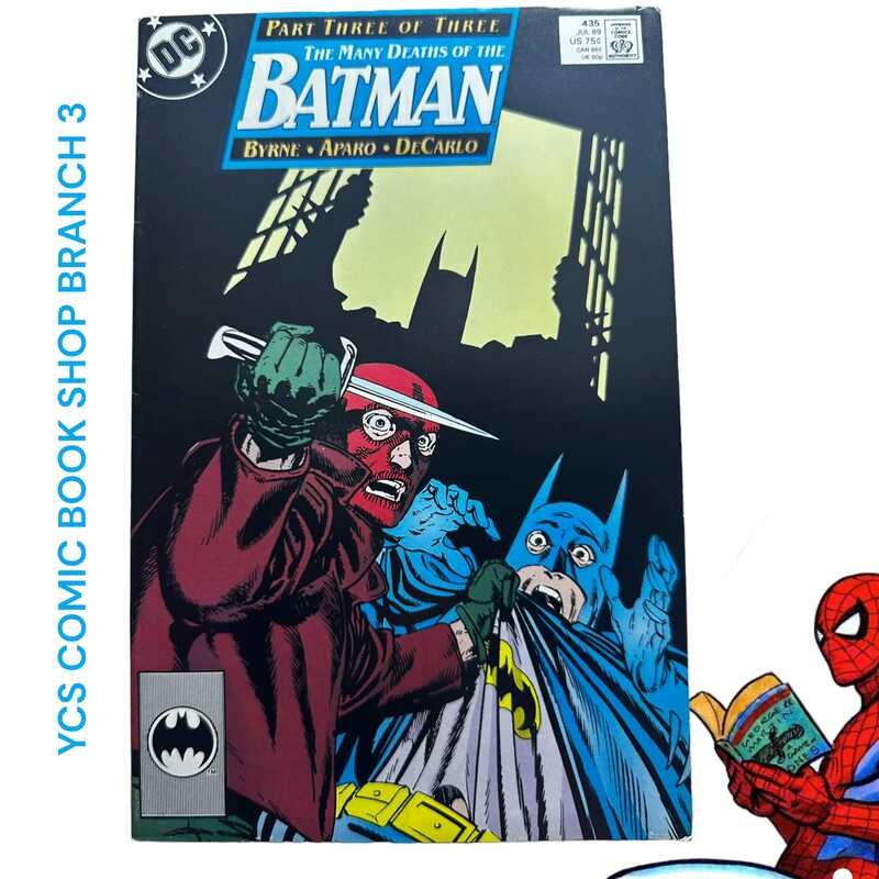 2025 Batman 435 Ipinalathala noong Jul 1989 DC Comic Book · Script John ...