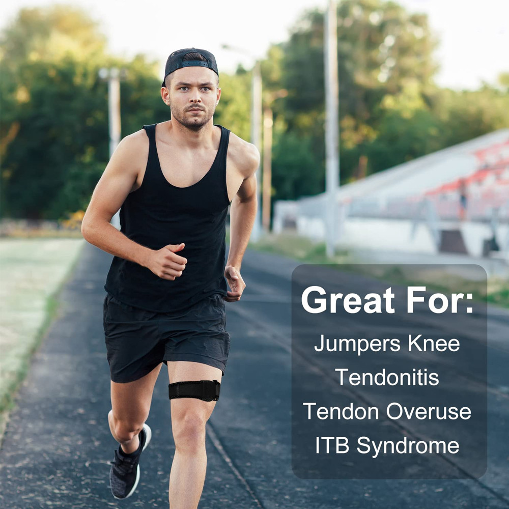 1Pcs IT Band Strap,Adjustable Iliotibial, Knee,Thigh, Hip & ITB ...