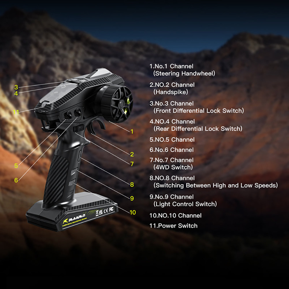 RLAARLO Croboll MK07 Brushless Version 1/7 RC Electric Remote Control ...