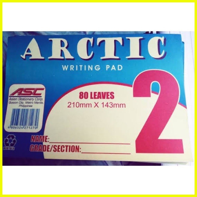 10 Pads Atlantic Writing Pad Intermediate Long Pad Arctic Grade 1 - 4 ...