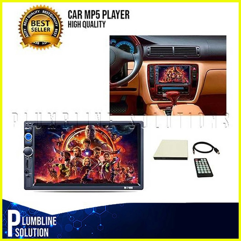 2din Car MP5 Player Touch Screen Car Stereo With Bluetooth 7 Inch Car ...