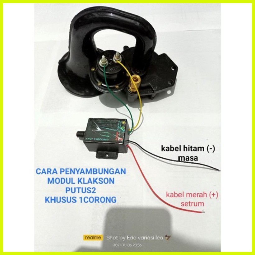 ๑ ∈ 12v/24v Disconnected Horn Module Can Be Used For All Types Of Horns ...