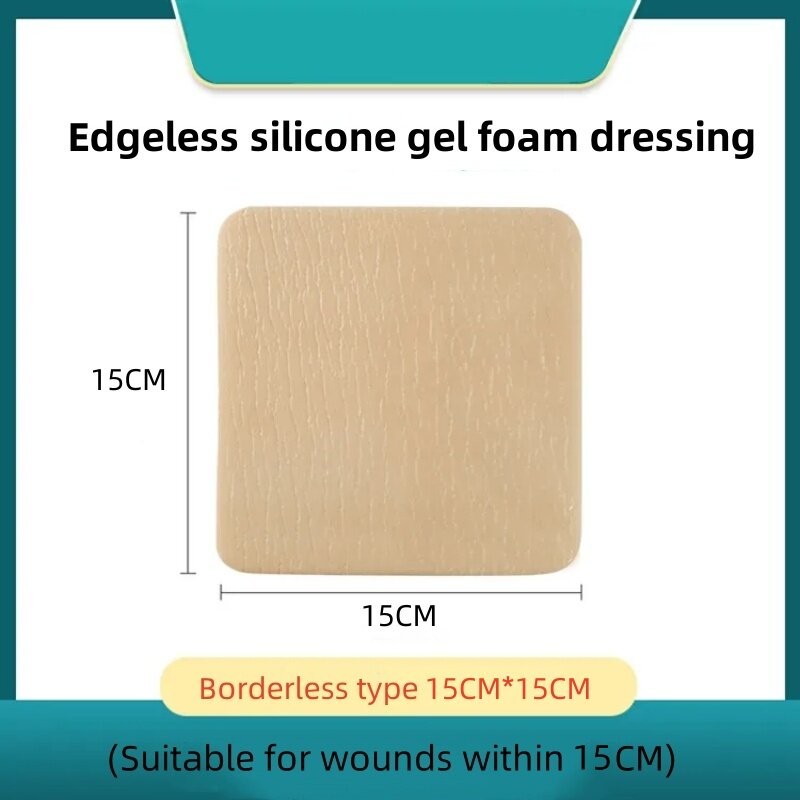 Medical Foam Silicone Gel Dressing Sacrotracheostomy Catheter Fixation ...