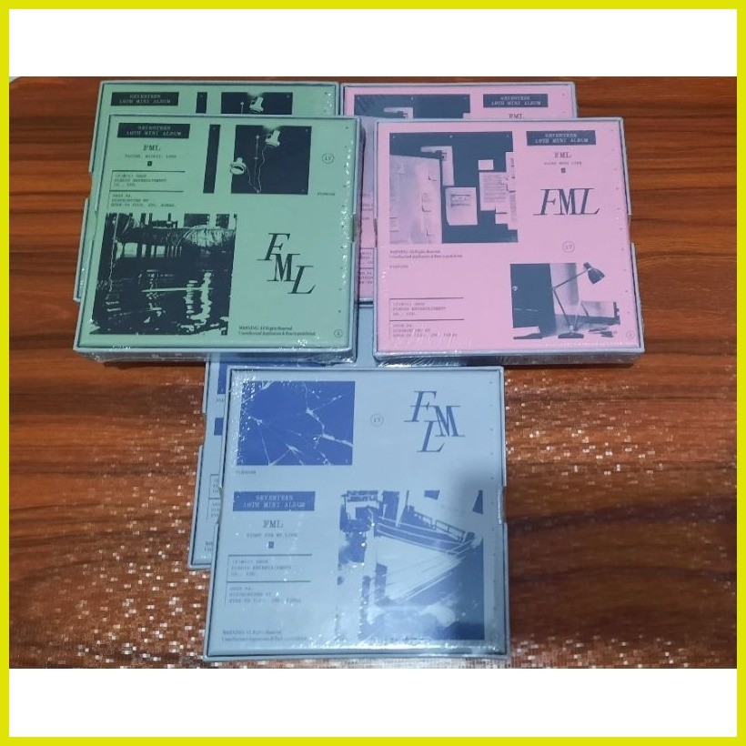 SVT Seventeen - FML Regular Version Sealed Onhand Album (A, B, & C Ver ...