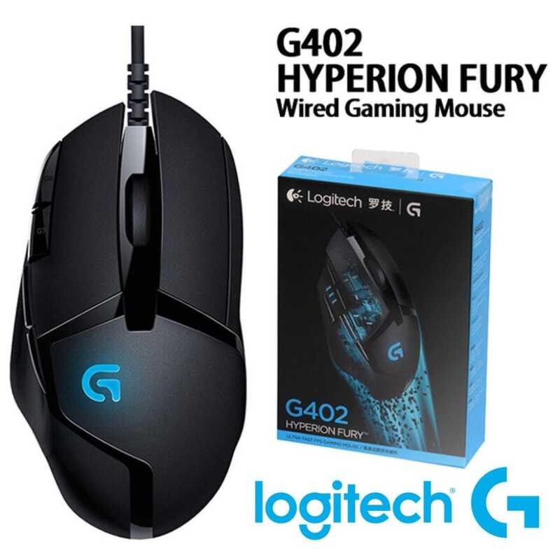 Logitech G402 Gaming Mouse 4,000 DPI FPS Gaming Mouse, 8 Ro Buttons One ...