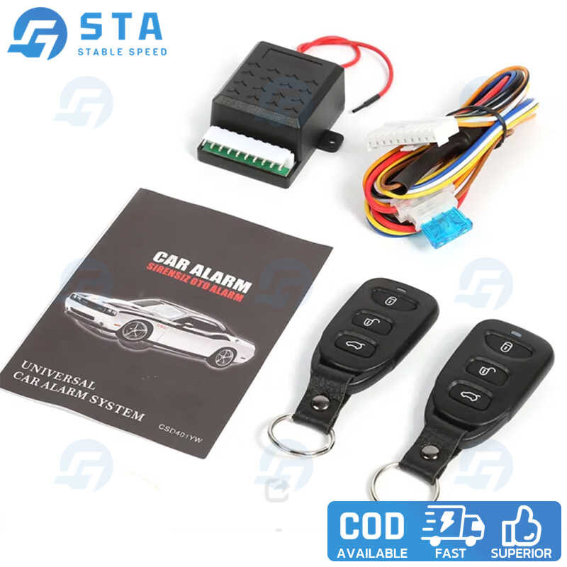 Car Remote Central Door Lock Locking Alarm Keyless Entry System 401 ...