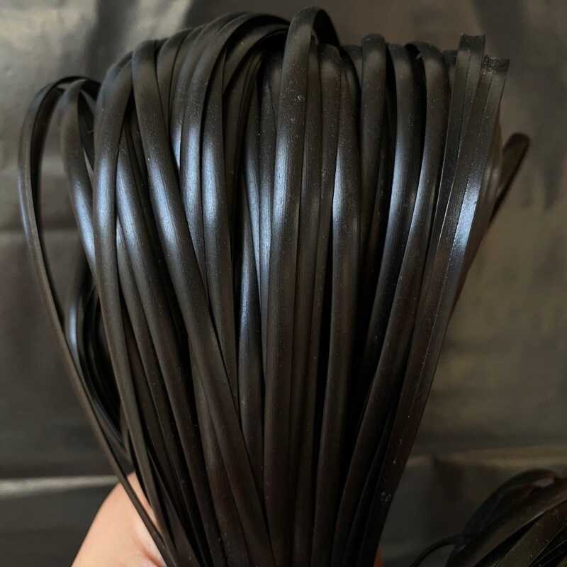 Imitation Rattan 5mm Flat Rattan Weaving Material PE Rattan Thread ...