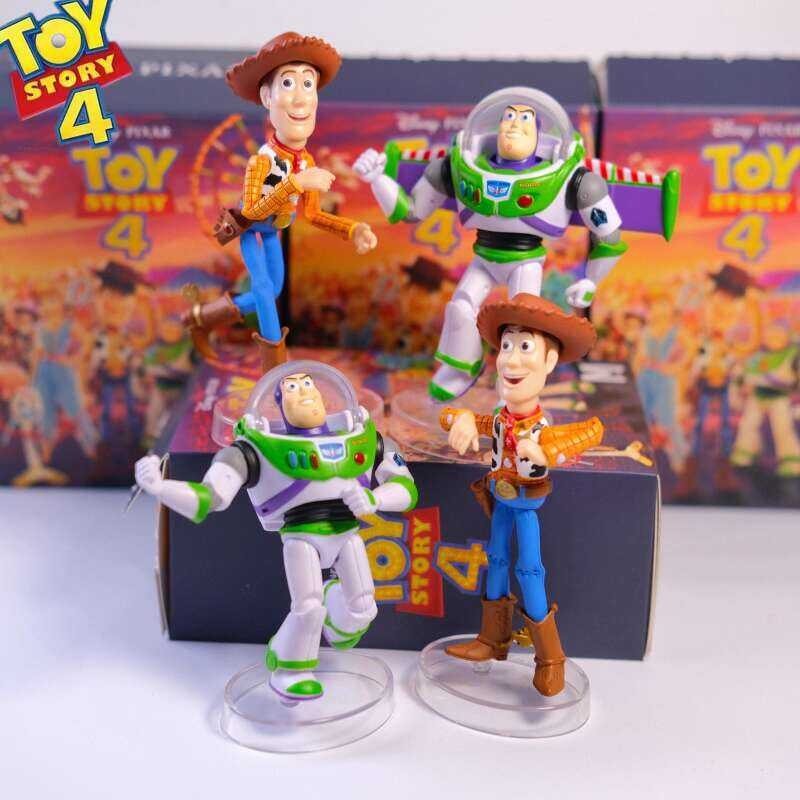 Toy Story Buzz Lightyear Blind Box Series Woody Sheriff Woody Trish ...