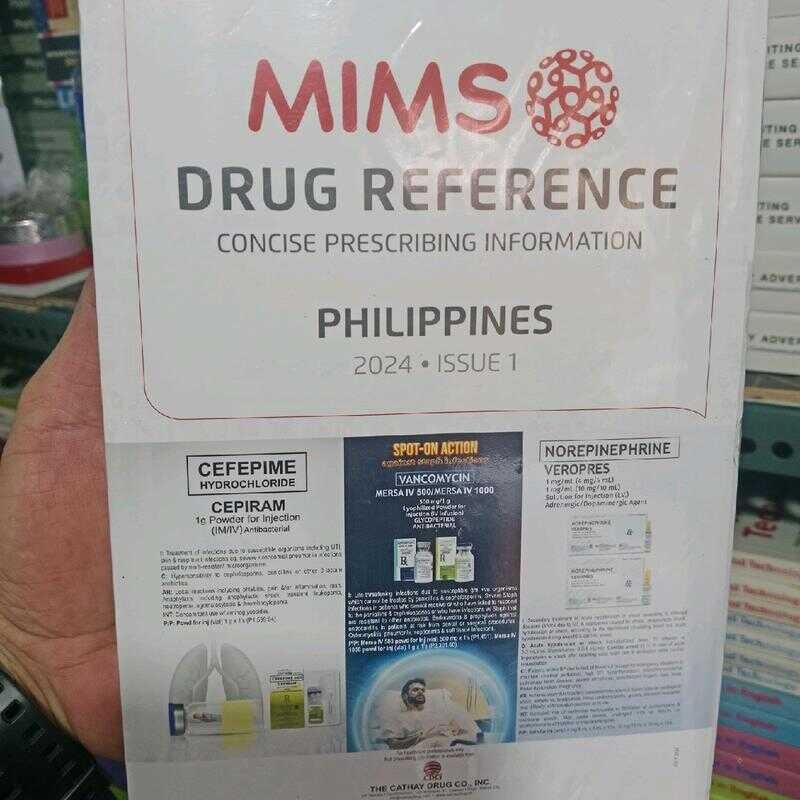 MIMS DRUG REFERENCE 2024 ISSUE 1 3 | Shopee Philippines