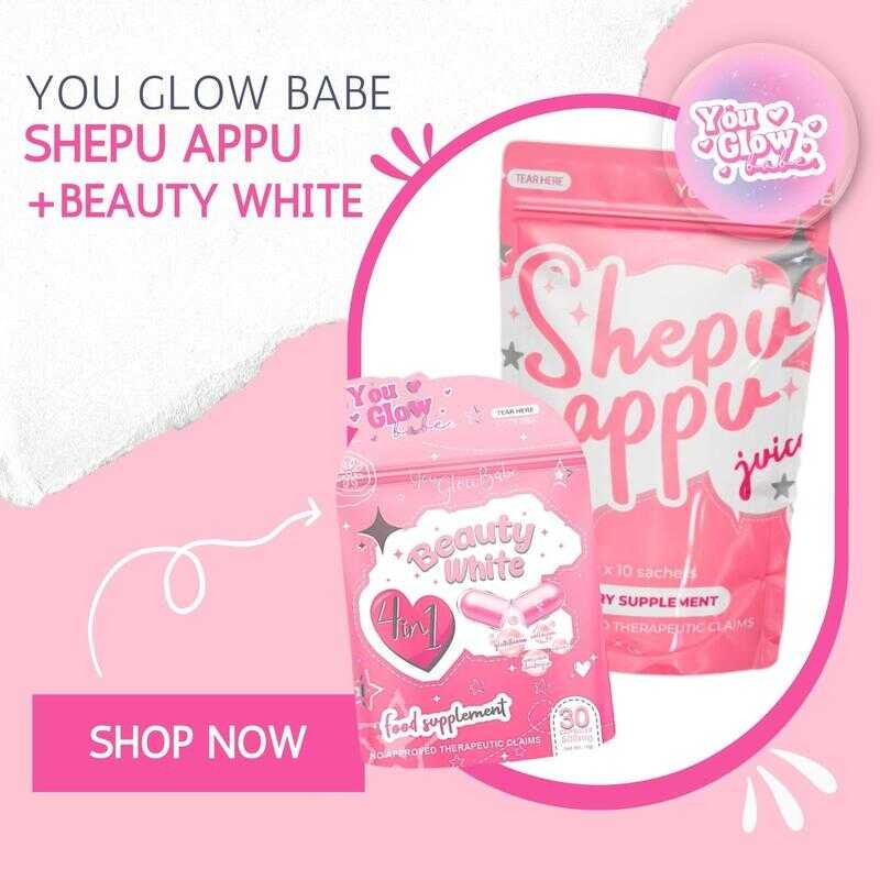 You Glow Babe Shepu Appu Juice And White Capsules YGB Food Supplement ...
