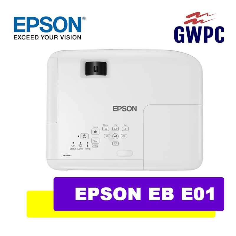 Epson Eb-E01 XGA 3Lcd Projector EB E01 | Shopee Philippines