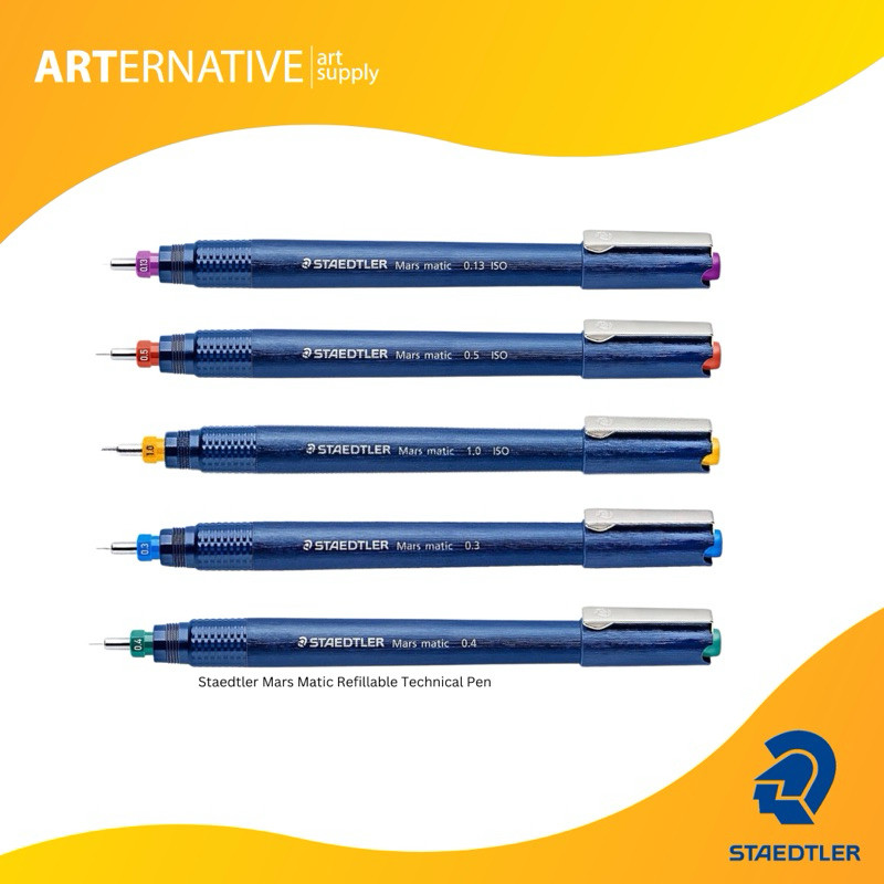 Staedtler Mars Matic 700 Technical Pen (Refillable) 1pc | Shopee Philippines
