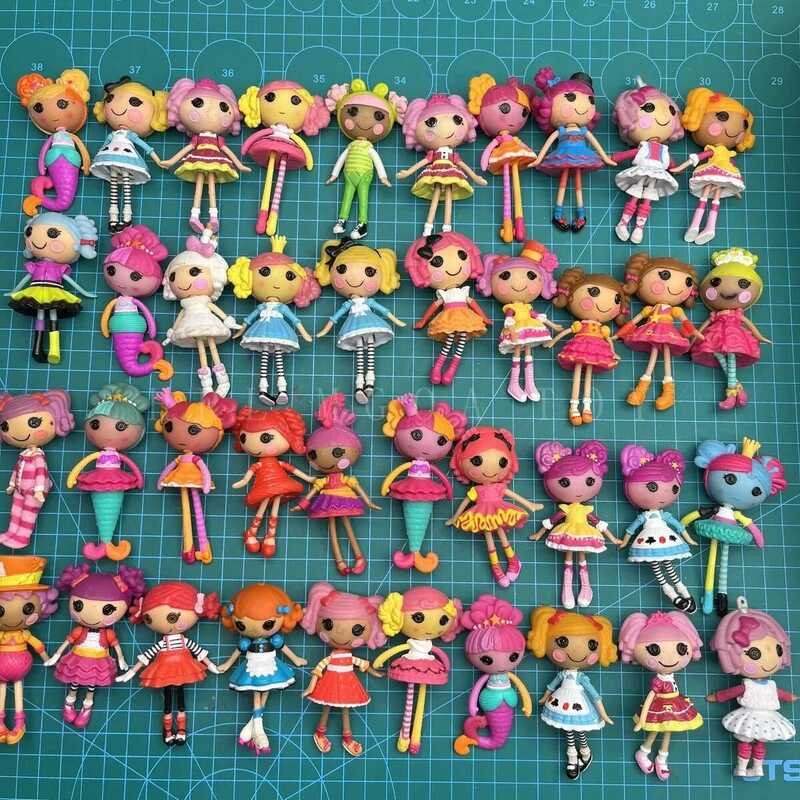 Original Lalaloopsy 8-10Cm Little Sister And Pet Dolls PVC Girls ...