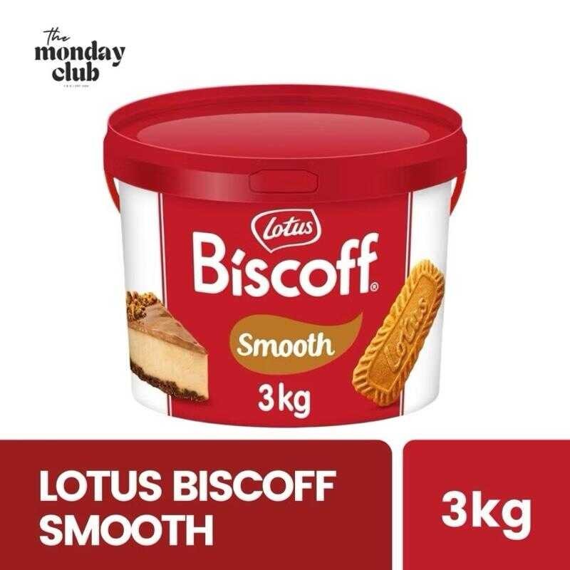 LOTUS BISCOFF SPREAD SMOOTH 3Kg /Caramelized Biscuit Cookie Butter ...