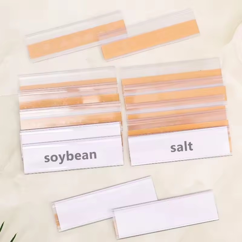 5-20Pcs Self Adhesive Price Tag Holder - Paper Card Labels Pockets ...