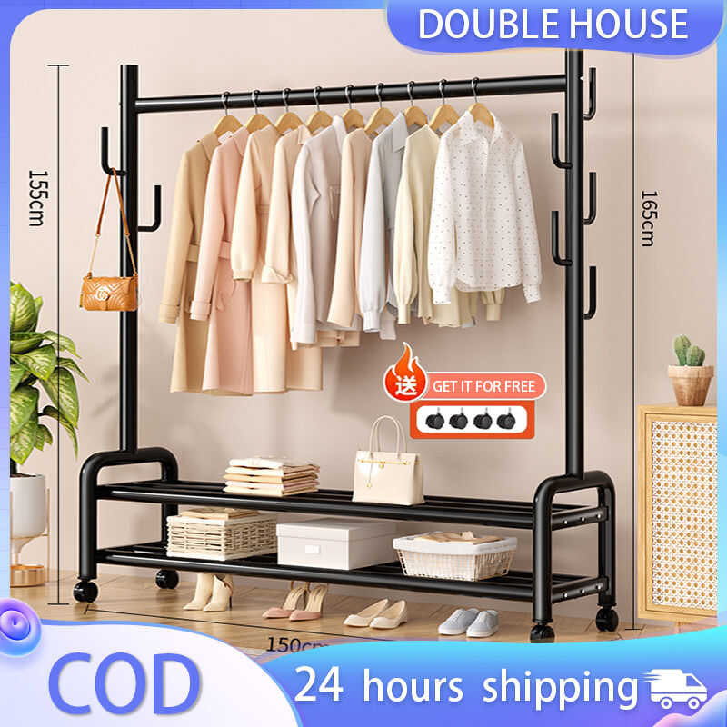 Hanger For Hangeran Ng Damit Clothes Indoor Clothes Drying Rack ...
